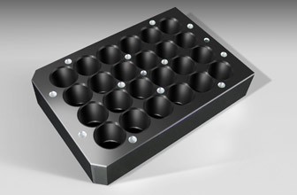 New! Temperature Transfer Cover for 24-Well, 18mm Spaced Reactor Blocks ...