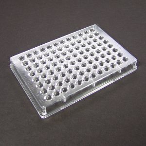 96-Well Polystyrene Microtitration Plate, 250µL V-Bottom, STERILE ...